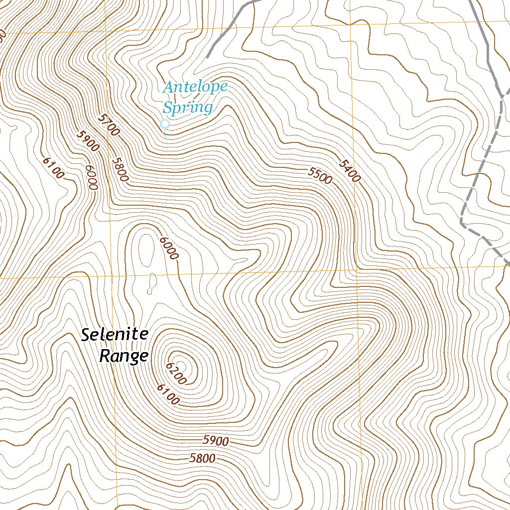 Tenmile, NV (2018, 24000-Scale) Map by United States Geological Survey ...