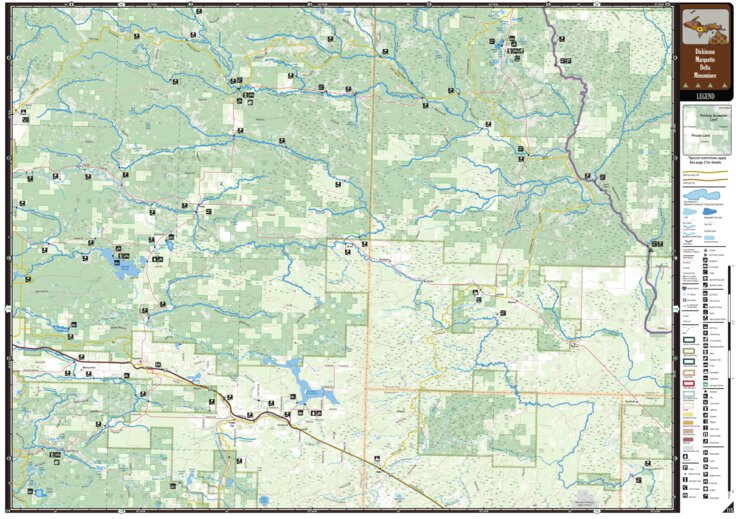 Northern MI All-Outdoors Atlas & Field Guide pg. 114-115 Map by ...
