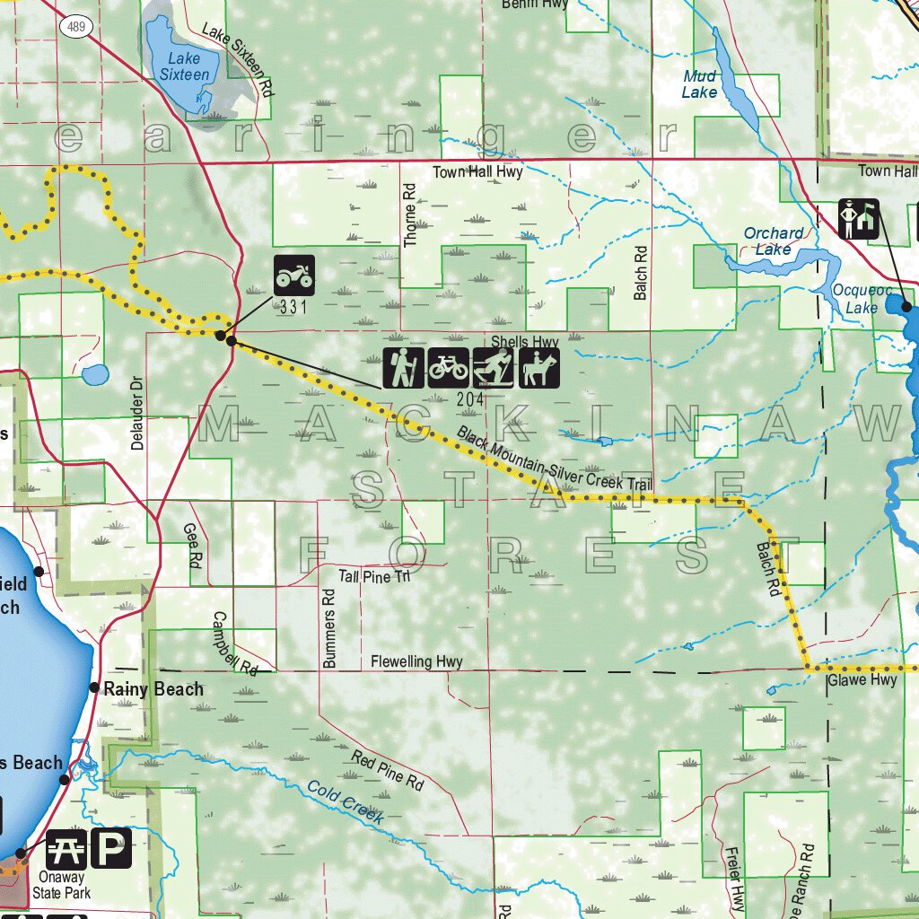 Northern MI All-Outdoors Atlas & Field Guide pg. 150-151 Map by ...