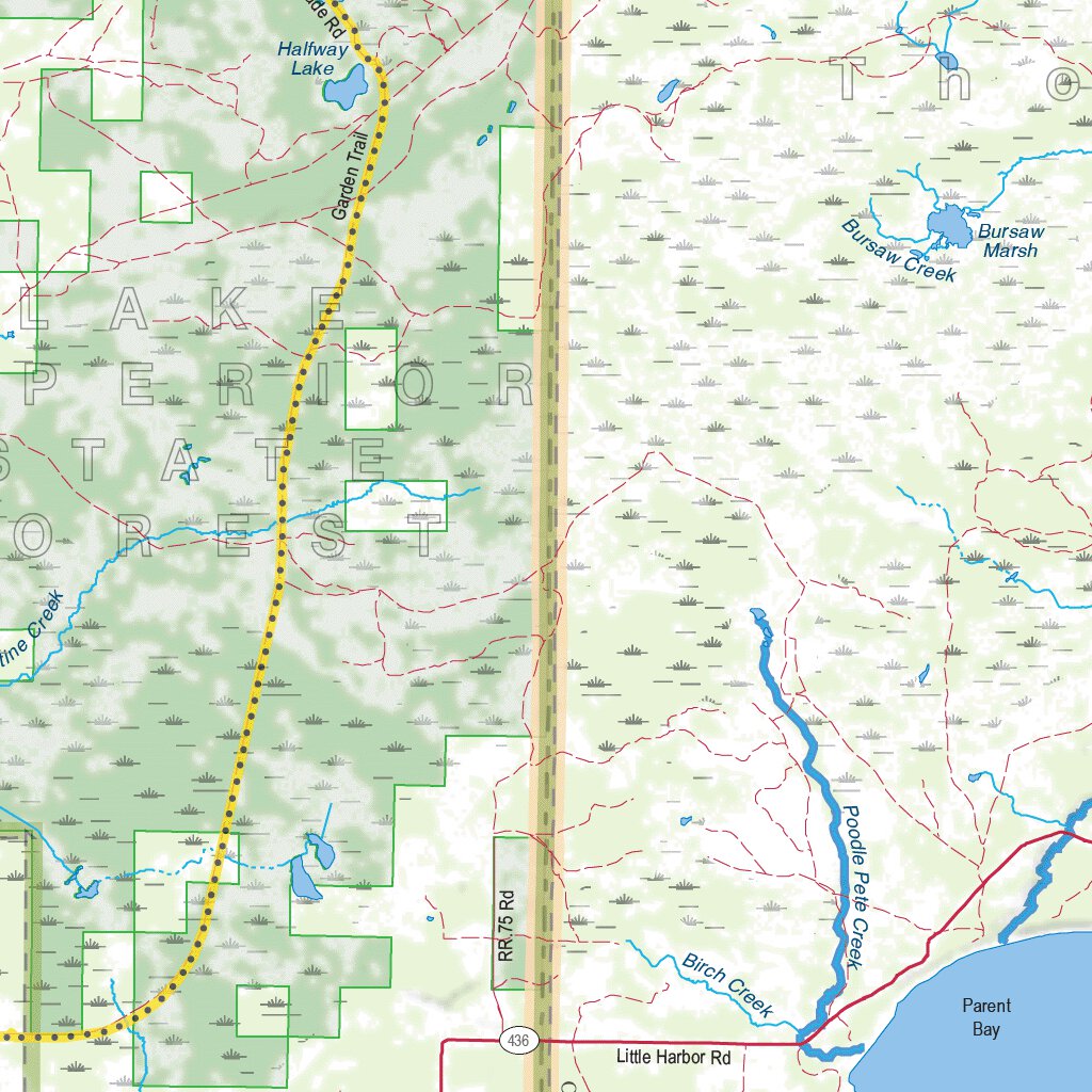 Northern MI All-Outdoors Atlas & Field Guide pg. 134-135 Map by ...