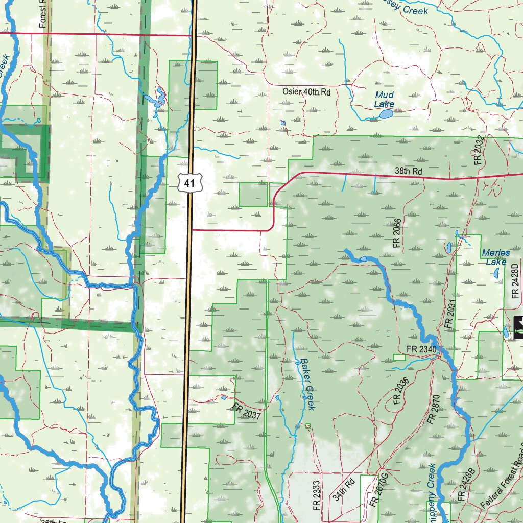 Northern MI All-Outdoors Atlas & Field Guide pg. 116-117 Map by ...