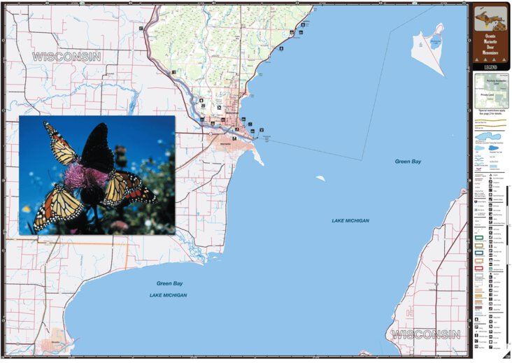 Northern MI All-Outdoors Atlas & Field Guide pg. 138-139 Map by ...