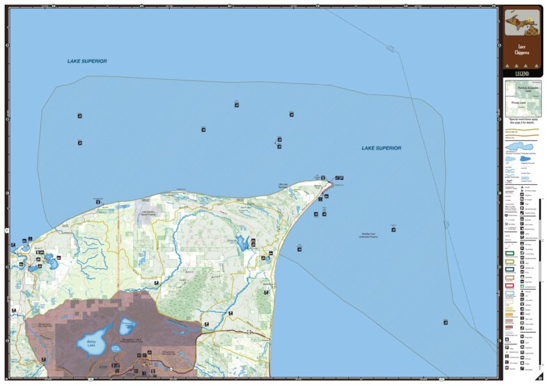 Northern MI All-Outdoors Atlas & Field Guide pg. 088-089 Map by ...