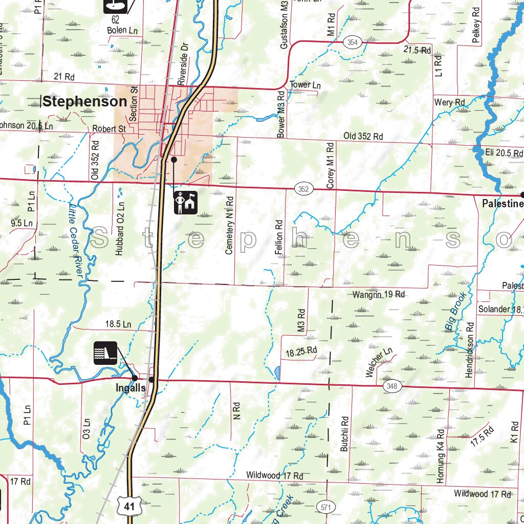 Northern MI All-Outdoors Atlas & Field Guide pg. 136-137 Map by ...