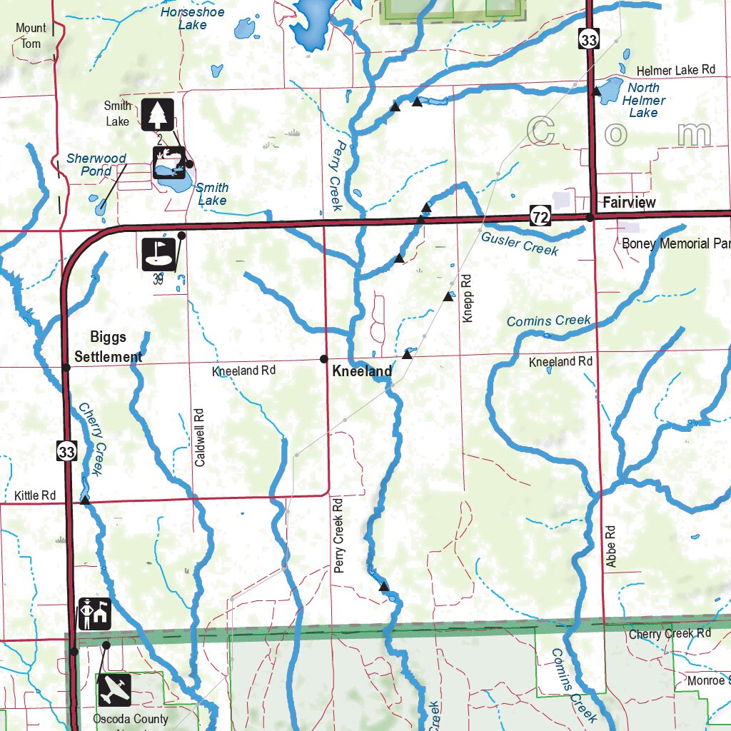 Northern MI All-Outdoors Atlas & Field Guide pg. 170-171 Map by ...