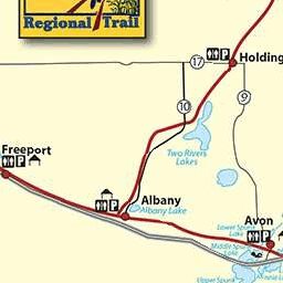 Lake Wobegon Map by Lake Wobegon Trail Association | Avenza Maps