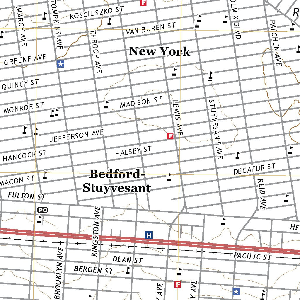 Brooklyn, NY (2019, 24000-Scale) Map by United States Geological Survey ...