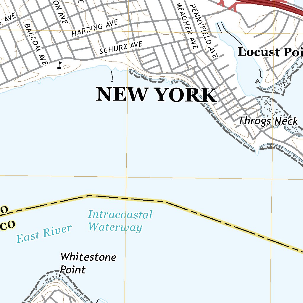 Flushing, NY (2019, 24000-Scale) Map by United States Geological Survey ...