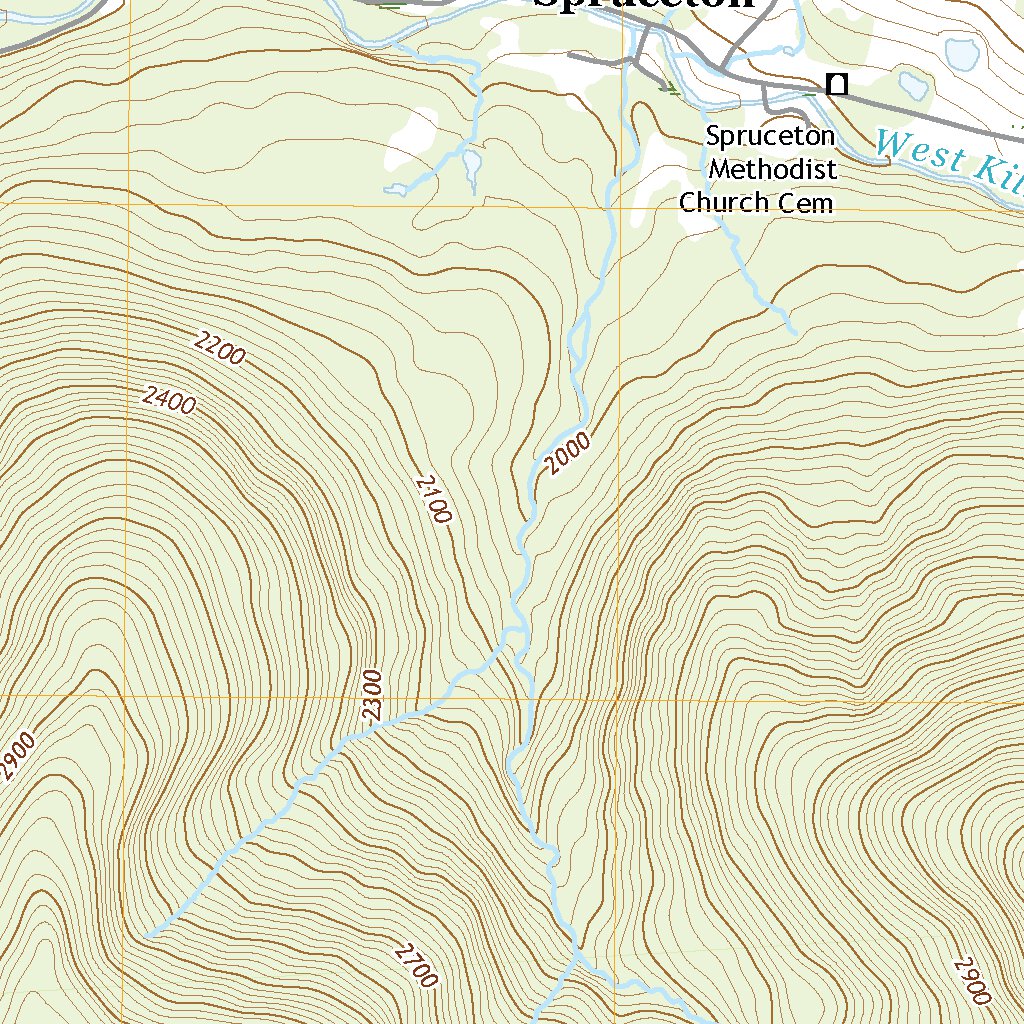 Lexington, NY (2019, 24000-Scale) Map by United States Geological ...