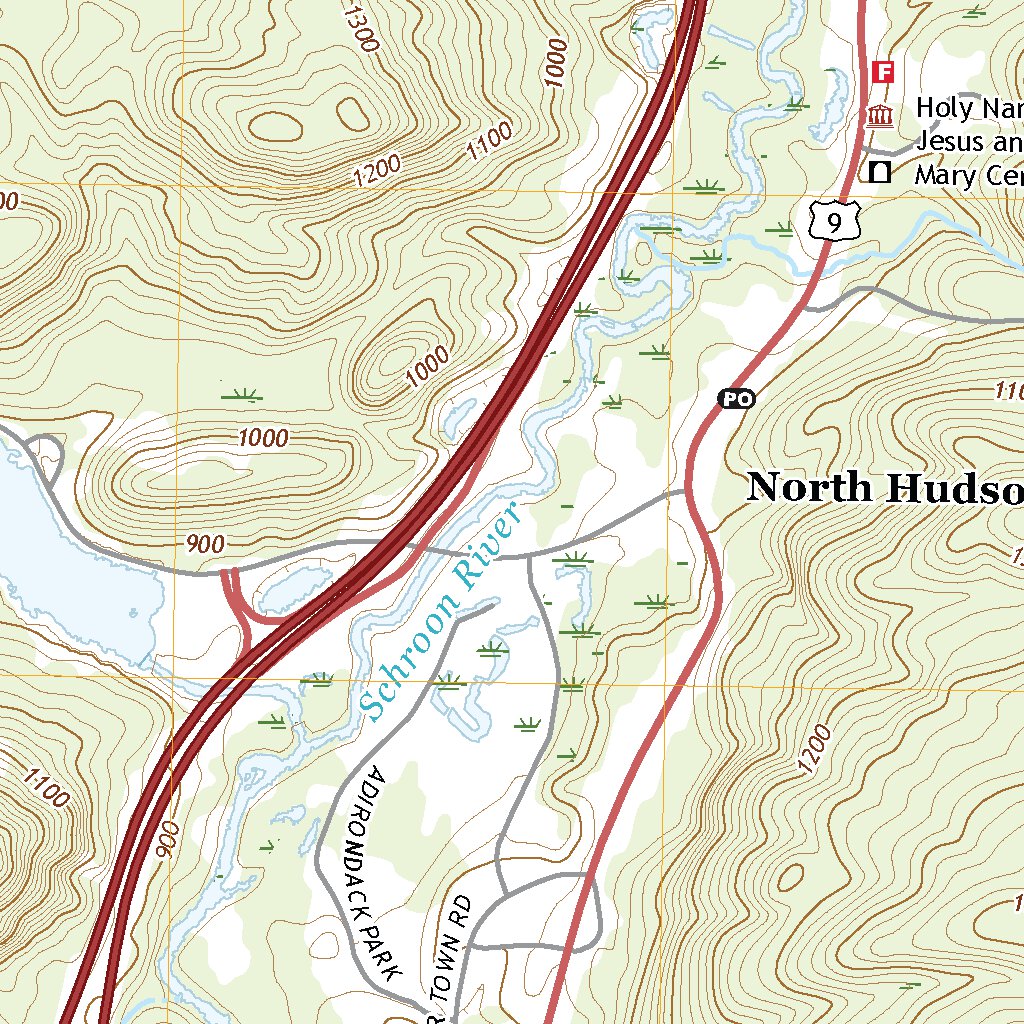 Paradox Lake, NY (2019, 24000-Scale) Map by United States Geological ...