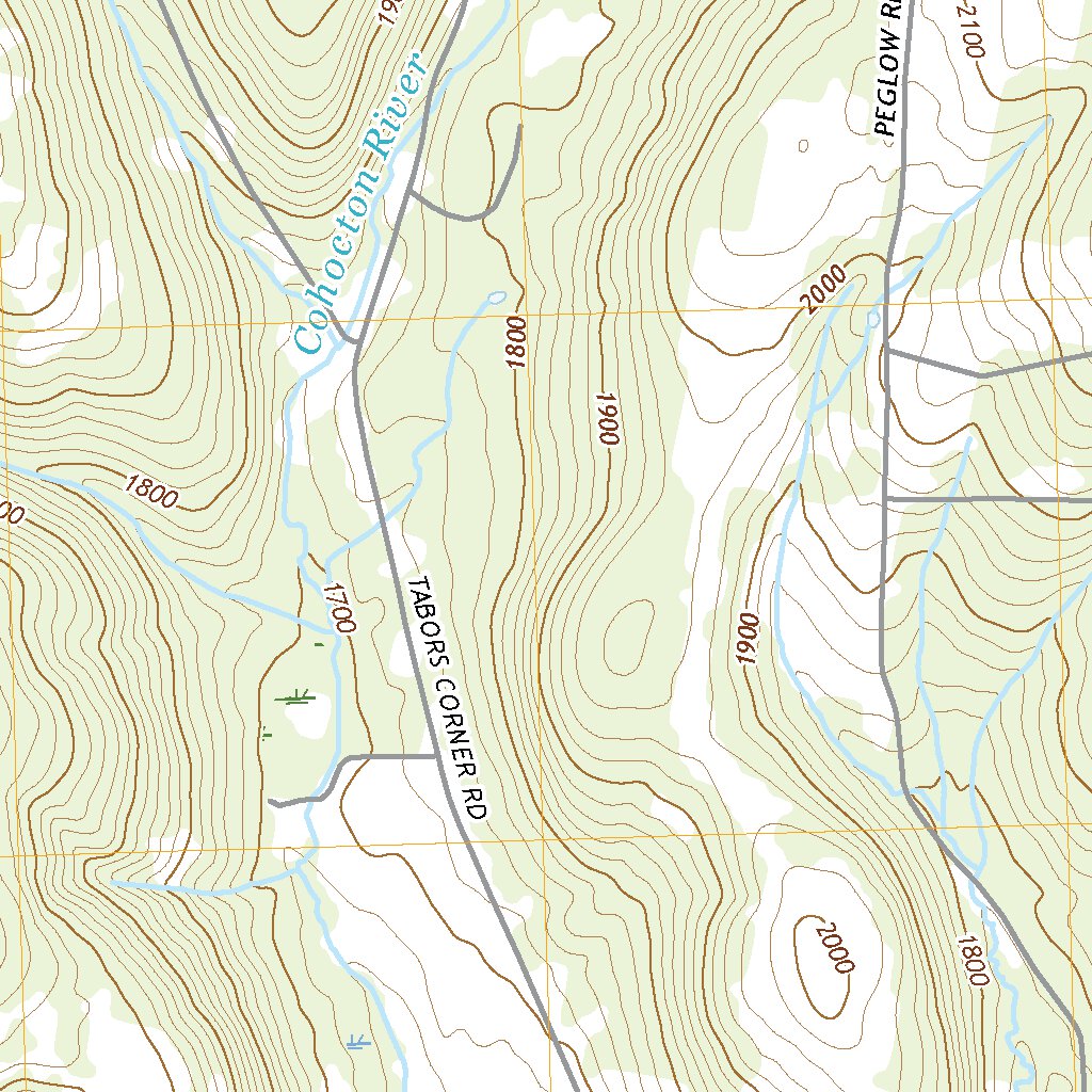 Springwater, NY (2019, 24000-Scale) Map by United States Geological ...