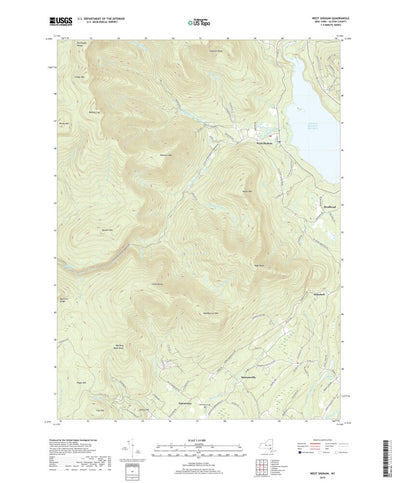 West Shokan, NY (2019, 24000-Scale) Map by United States Geological ...