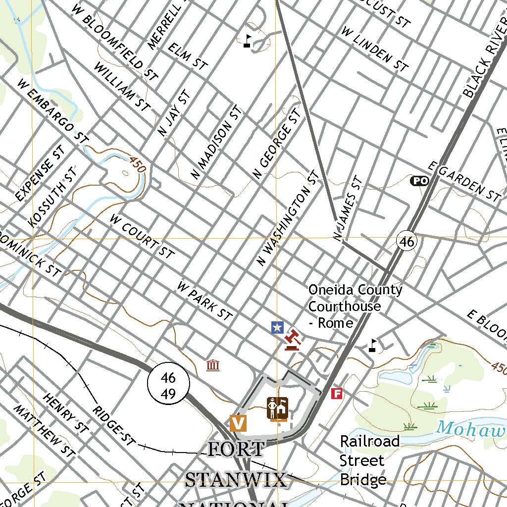 Rome, NY (2019, 24000-Scale) Map by United States Geological Survey ...