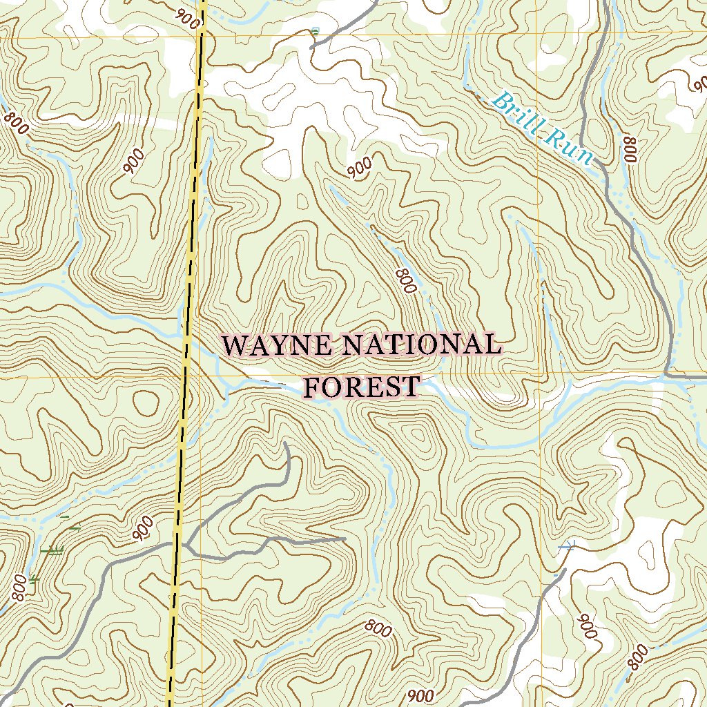 Chesterhill, OH (2019, 24000-Scale) Map by United States Geological ...
