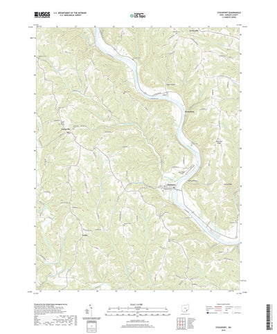 Stockport, OH (2019, 24000-Scale) Map by United States Geological ...