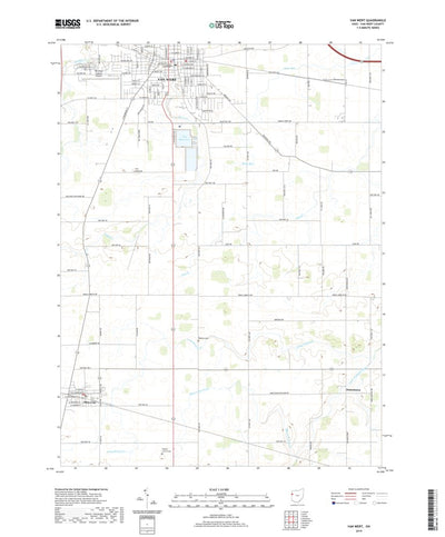 Van Wert, OH (2019, 24000-Scale) Map by United States Geological Survey ...
