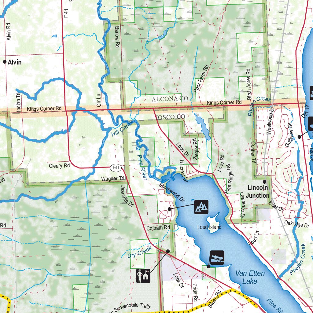 Southern MI All-Outdoors Atlas & Field Guide pg. 064-065 Map by ...