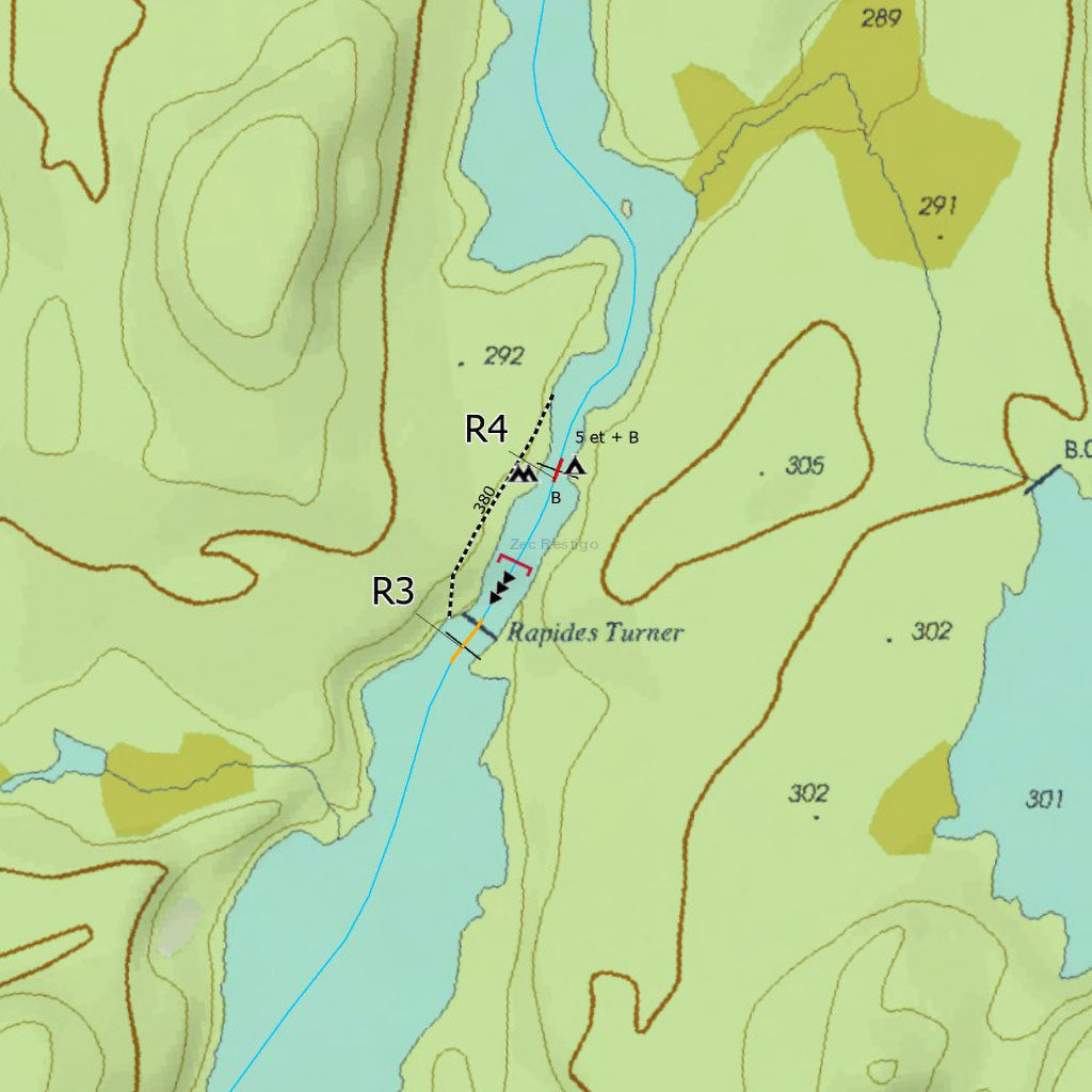 Rivière Kipawa Map by Canot Kayak Quebec | Avenza Maps