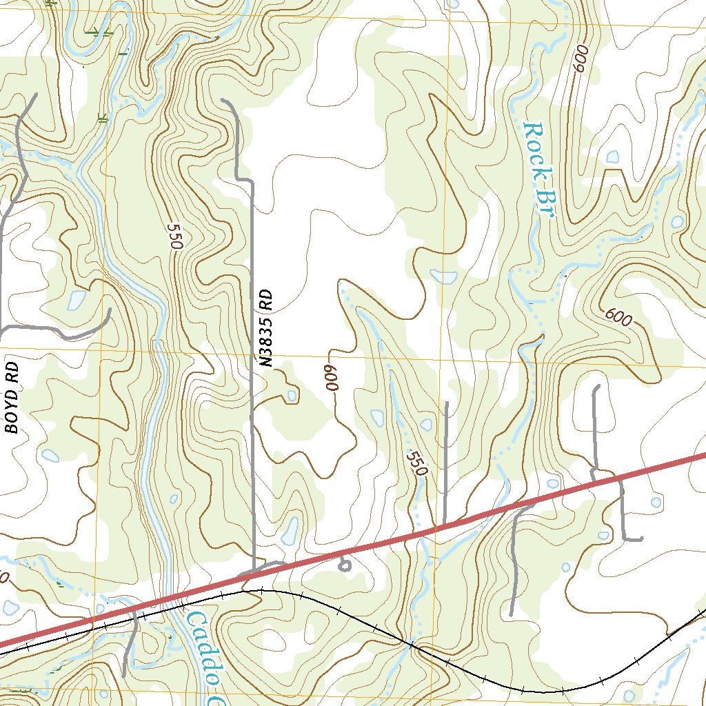 Bokchito, OK (2018, 24000-Scale) Map by United States Geological Survey ...