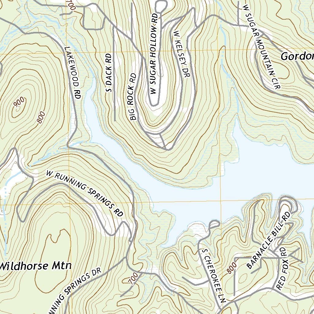 Cookson, OK (2019, 24000-Scale) Map by United States Geological Survey ...