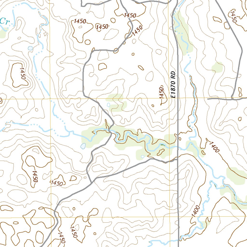 Duke SW, OK (2018, 24000-Scale) Map by United States Geological Survey ...