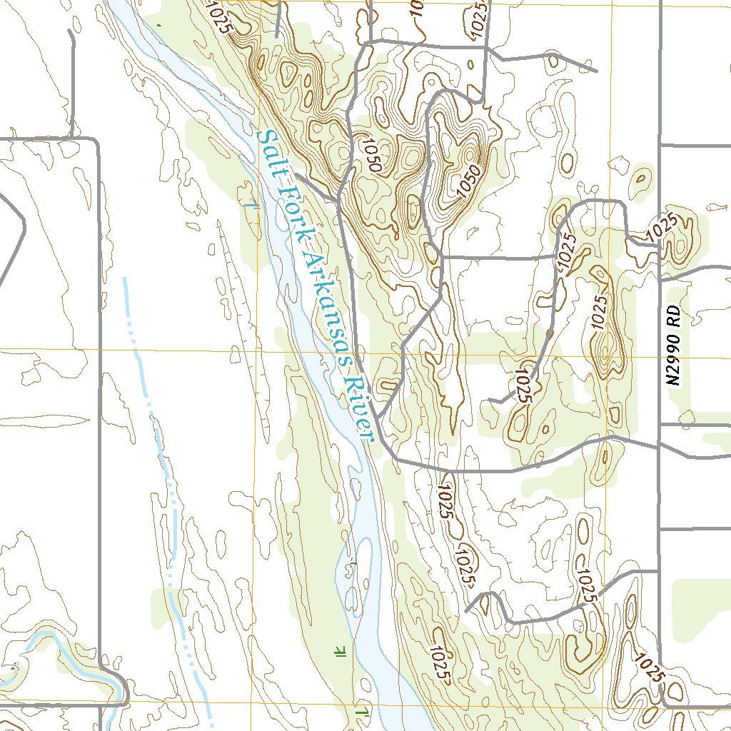 Lamont NW, OK (2018, 24000-Scale) Map by United States Geological ...