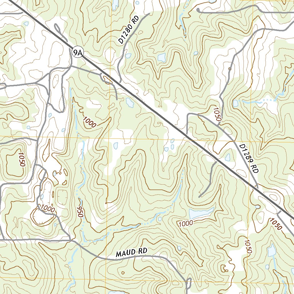 Maud, OK (2018, 24000-Scale) Map by United States Geological Survey ...