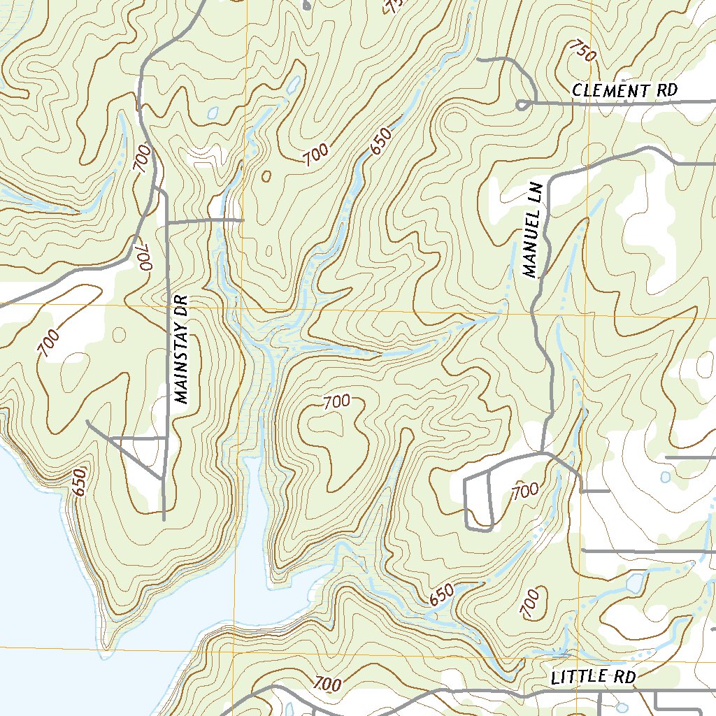 Shay, OK (2018, 24000-Scale) Map by United States Geological Survey ...