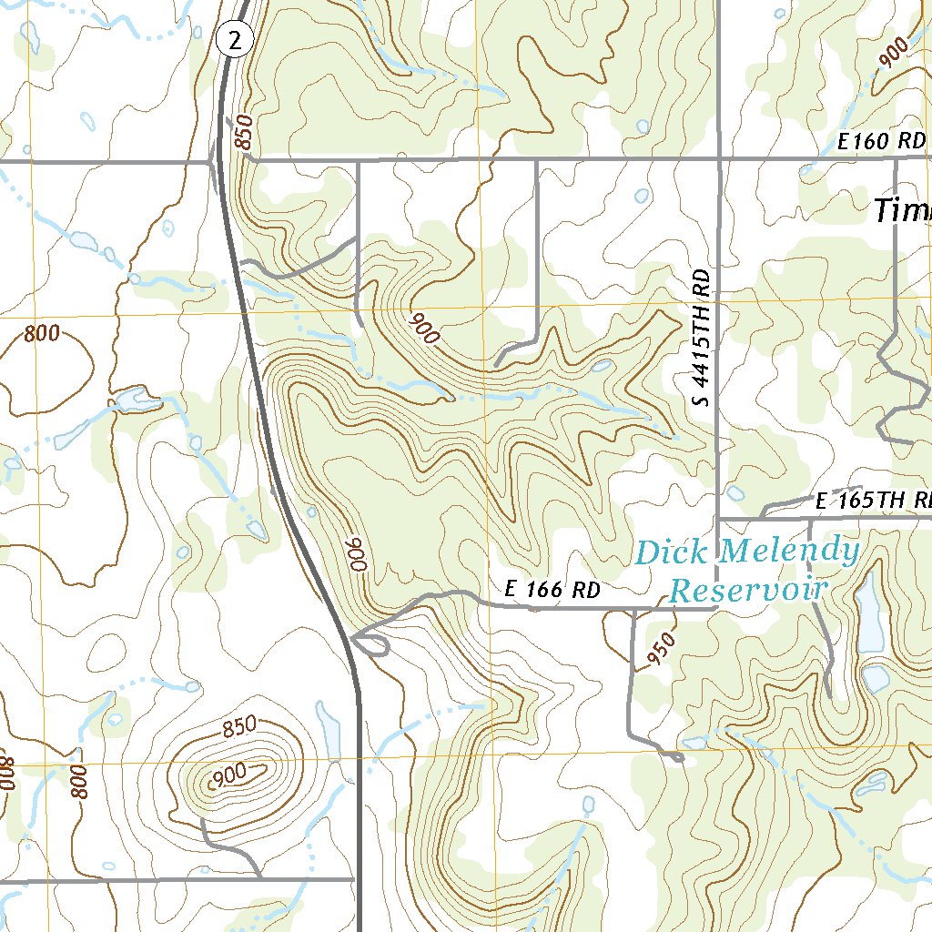 Pyramid Corners, OK (2019, 24000-Scale) Map by United States Geological ...