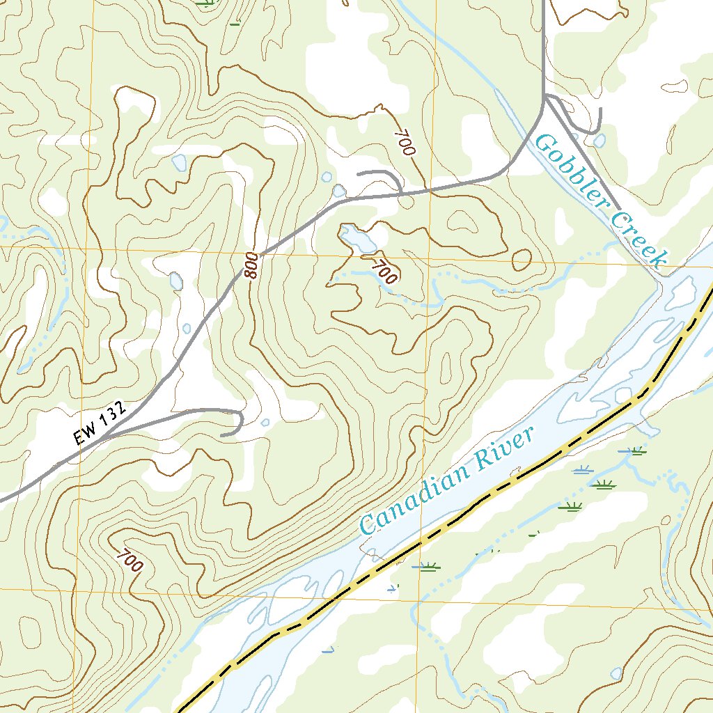 Wetumka SE, OK (2018, 24000-Scale) Map by United States Geological ...