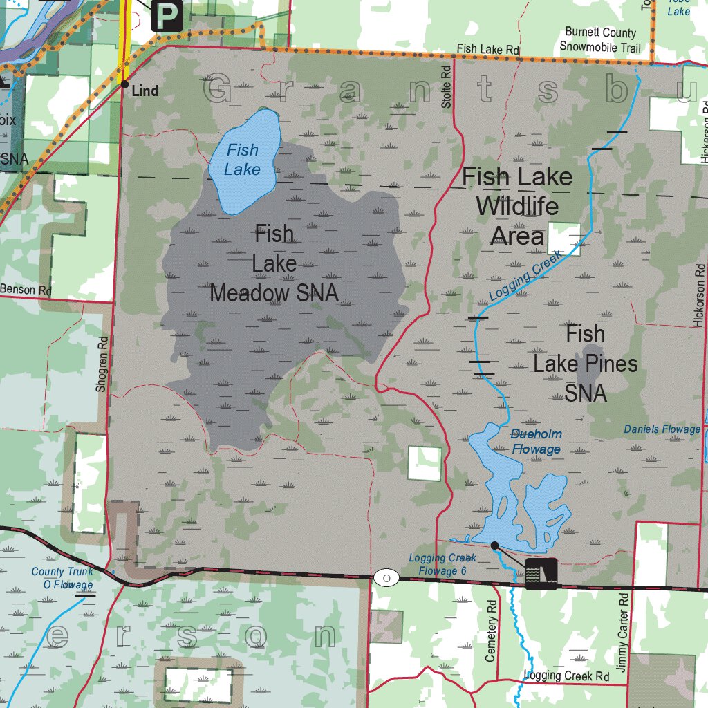 Northern WI All-Outdoors Atlas & Field Guide pg. 096-097 Map by ...