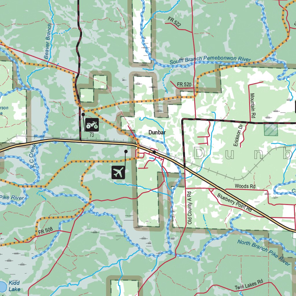 Northern WI All-Outdoors Atlas & Field Guide pg. 110-111 Map by ...