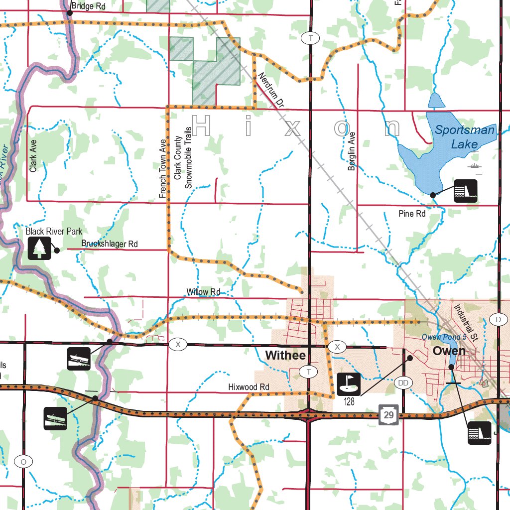 Northern WI All-Outdoors Atlas & Field Guide pg. 140-141 Map by ...