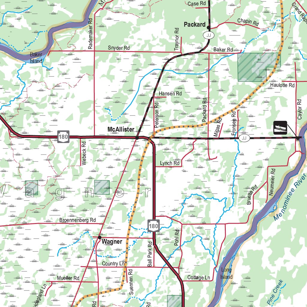 Northern WI All-Outdoors Atlas & Field Guide pg. 130-131 Map by ...