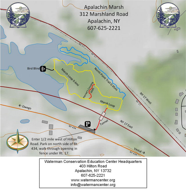 Waterman Conservation Education Center Bundle Map by RRL | Avenza Maps