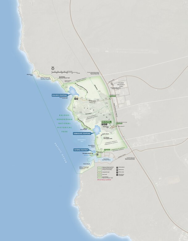 Kaloko-Honokōhau National Historical Park Map by US National Park ...