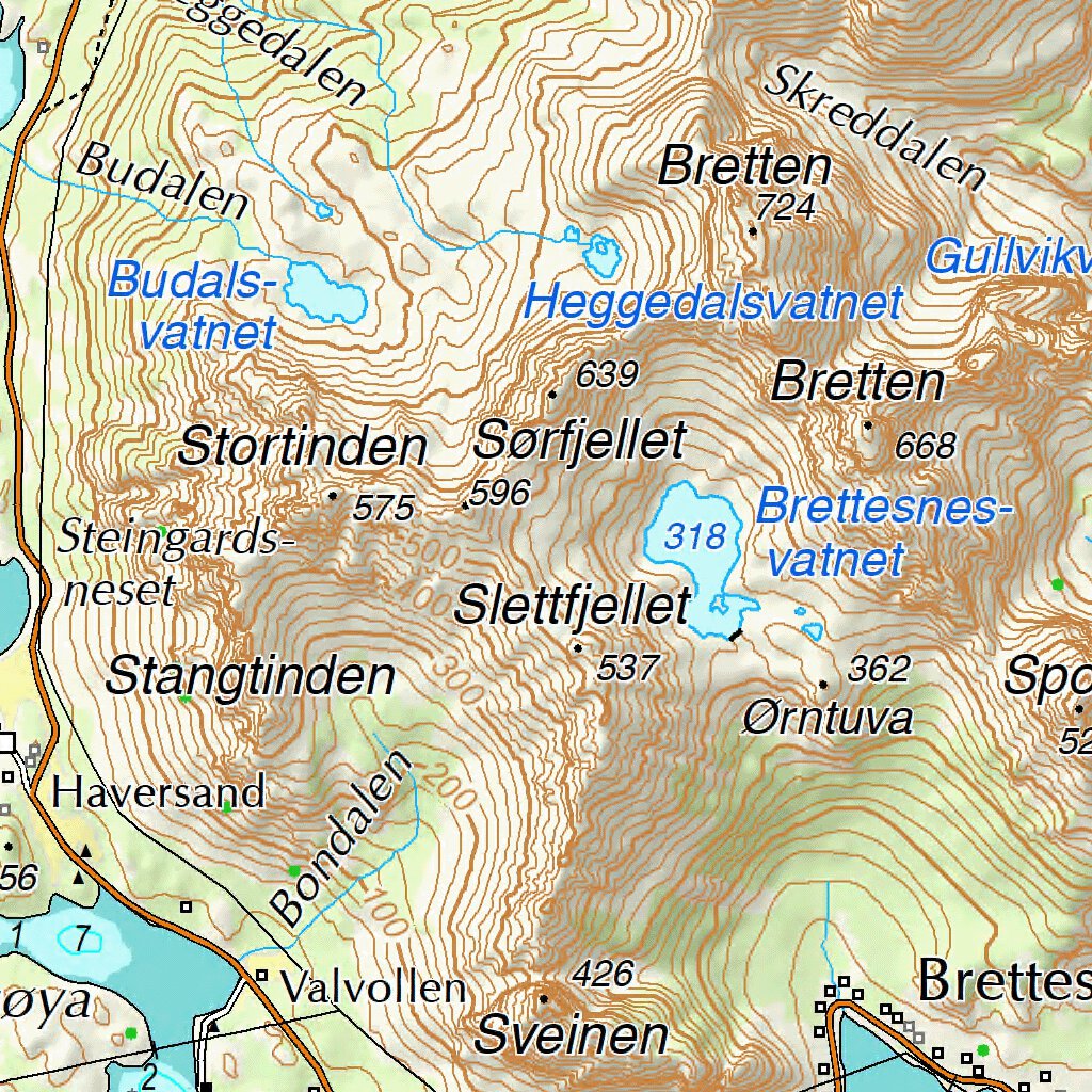 Municipality of Vågan Map by The Norwegian Mapping Authority | Avenza Maps