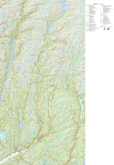 Municipality of Kvinesdal Map by The Norwegian Mapping Authority ...