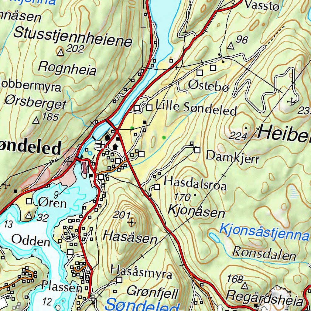 Municipality of Risør Map by The Norwegian Mapping Authority | Avenza Maps