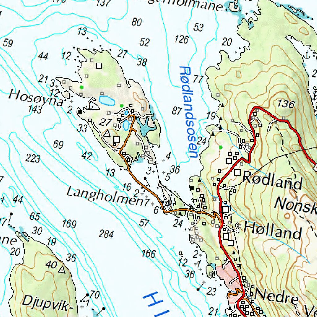 Municipality of Alver Map by The Norwegian Mapping Authority | Avenza Maps