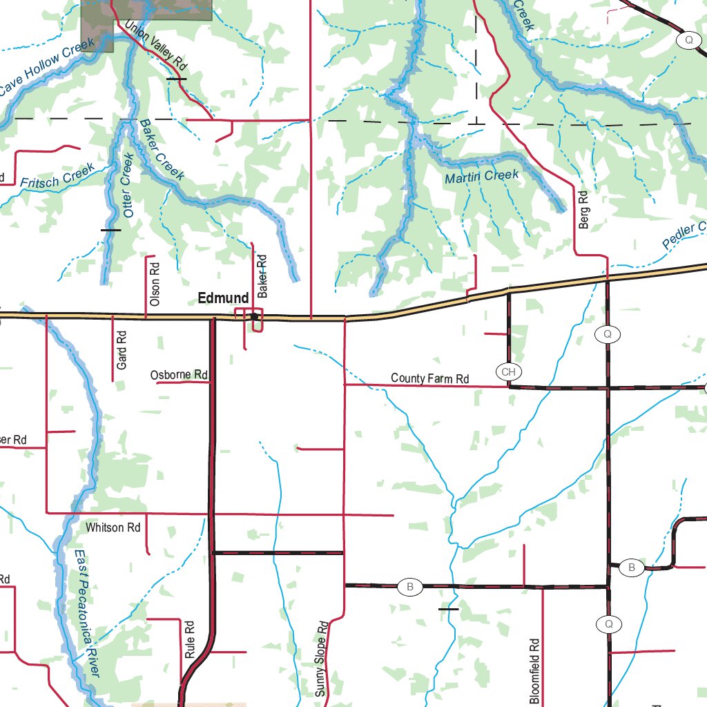 Southern WI All-Outdoors Atlas & Field Guide pg. 136-137 Map by ...