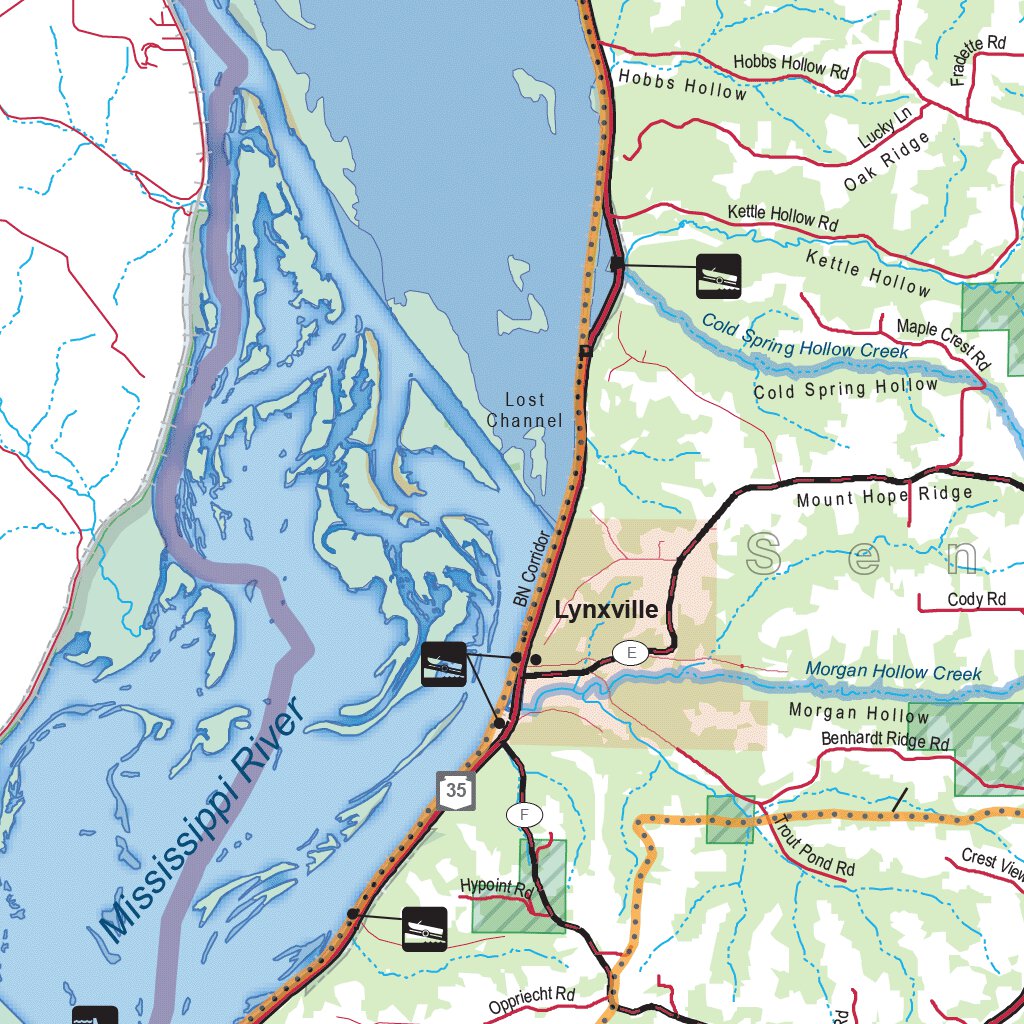 Southern WI All-Outdoors Atlas & Field Guide pg. 122-123 Map by ...