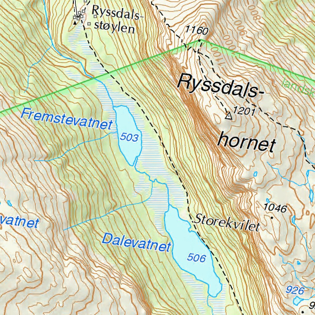 Municipality of Gloppen Map by The Norwegian Mapping Authority | Avenza ...
