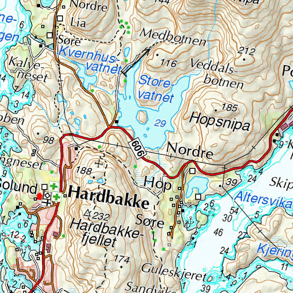 Municipality of Solund Map by The Norwegian Mapping Authority | Avenza Maps