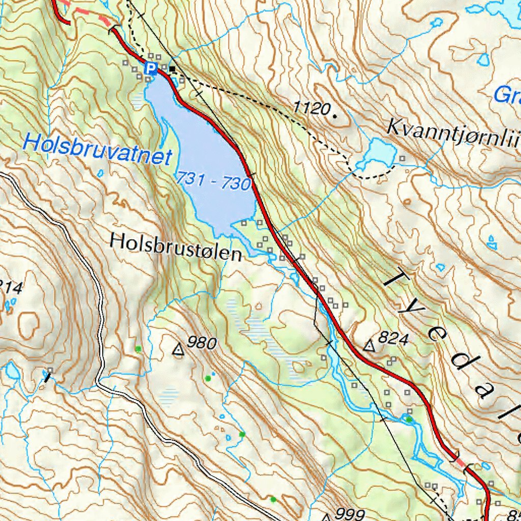 Municipality of Årdal Map by The Norwegian Mapping Authority | Avenza Maps