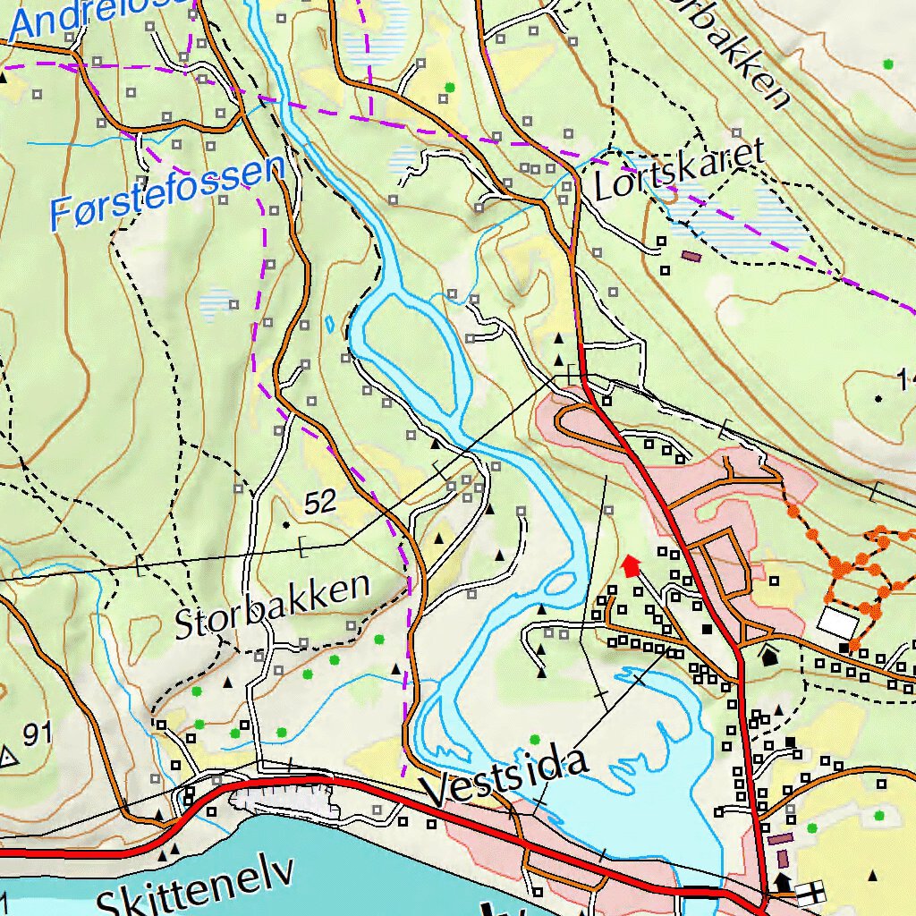 Municipality of Vadsø Map by The Norwegian Mapping Authority | Avenza Maps