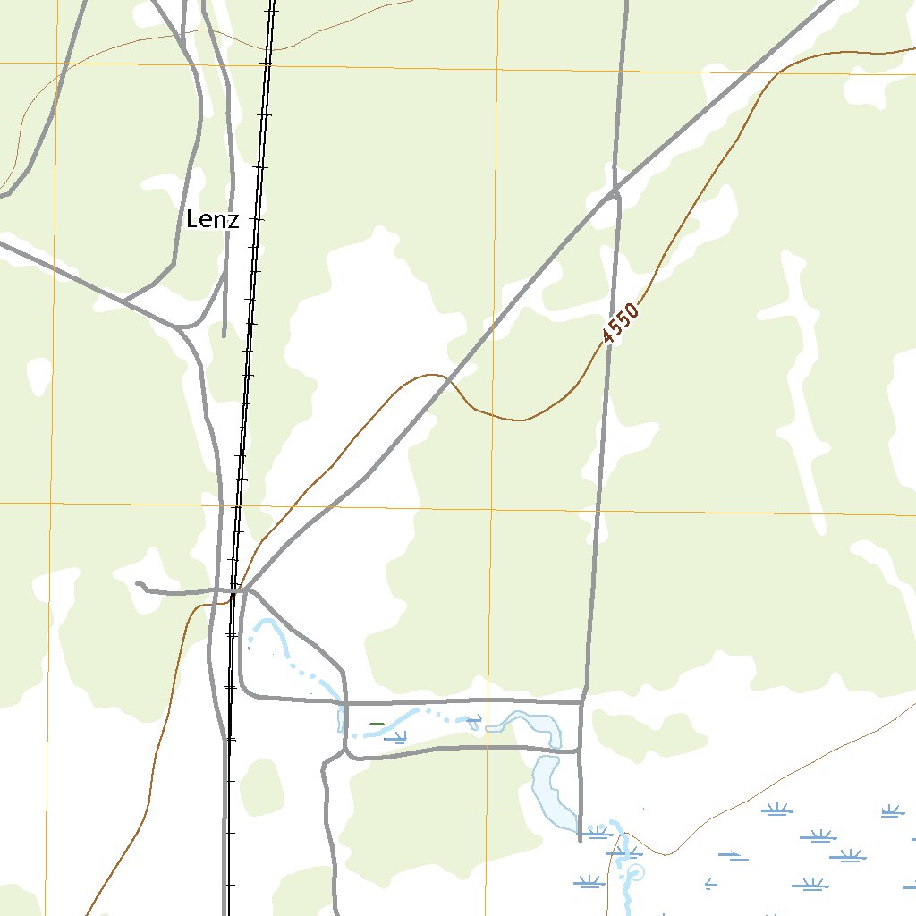Lenz, OR (2020, 24000-Scale) Map by United States Geological Survey ...