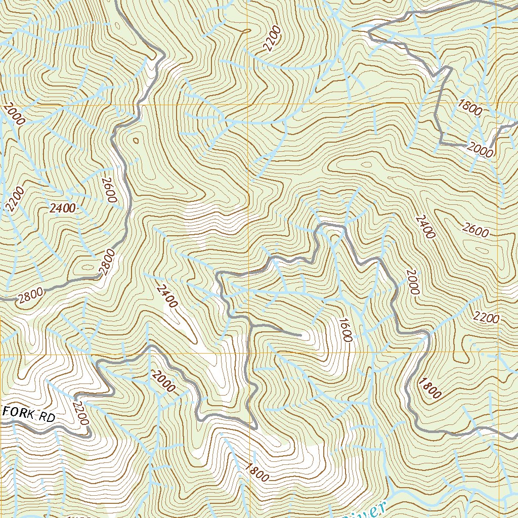 Rogers Peak, OR (2020, 24000-Scale) Map by United States Geological ...