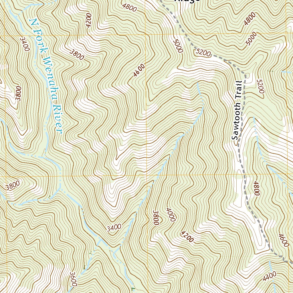 Wenaha Forks, OR (2020, 24000-Scale) Map by United States Geological ...