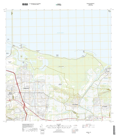 Carolina, PR (2018, 20000-Scale) Map by United States Geological Survey ...